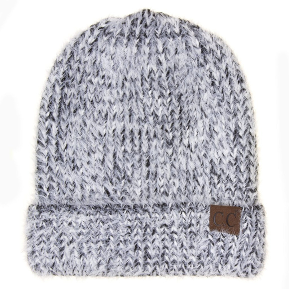 CC Boutique | Accessories | Cc Beanie Fuzzy Knit Hat | Poshmark